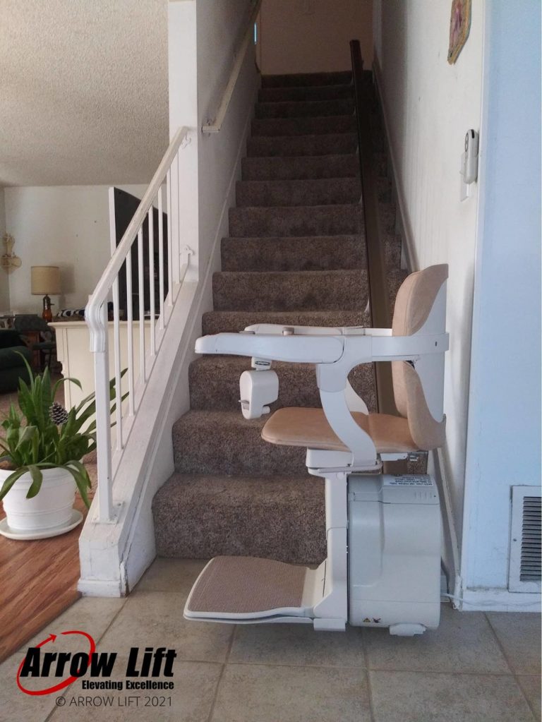 Straight Stair Lifts | Straight Rail Chair Lift | Arrow Lift